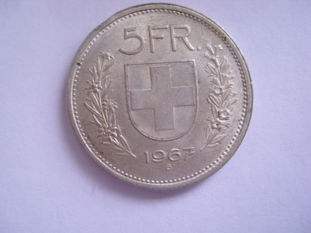5 Franken 1967 | Kaufen auf Ricardo