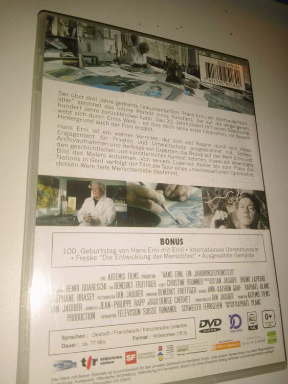 Hans Erni - ein Jahrhundertkünstler (Raphaël Blanc) >Doku
