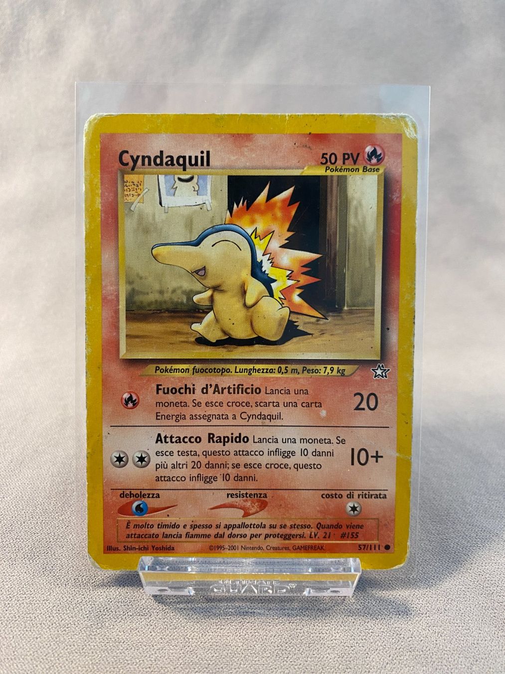 Vintage Pokémon Karte / Cyndaquil / Neo Genesis / #57/111 IT (Gebraucht ...