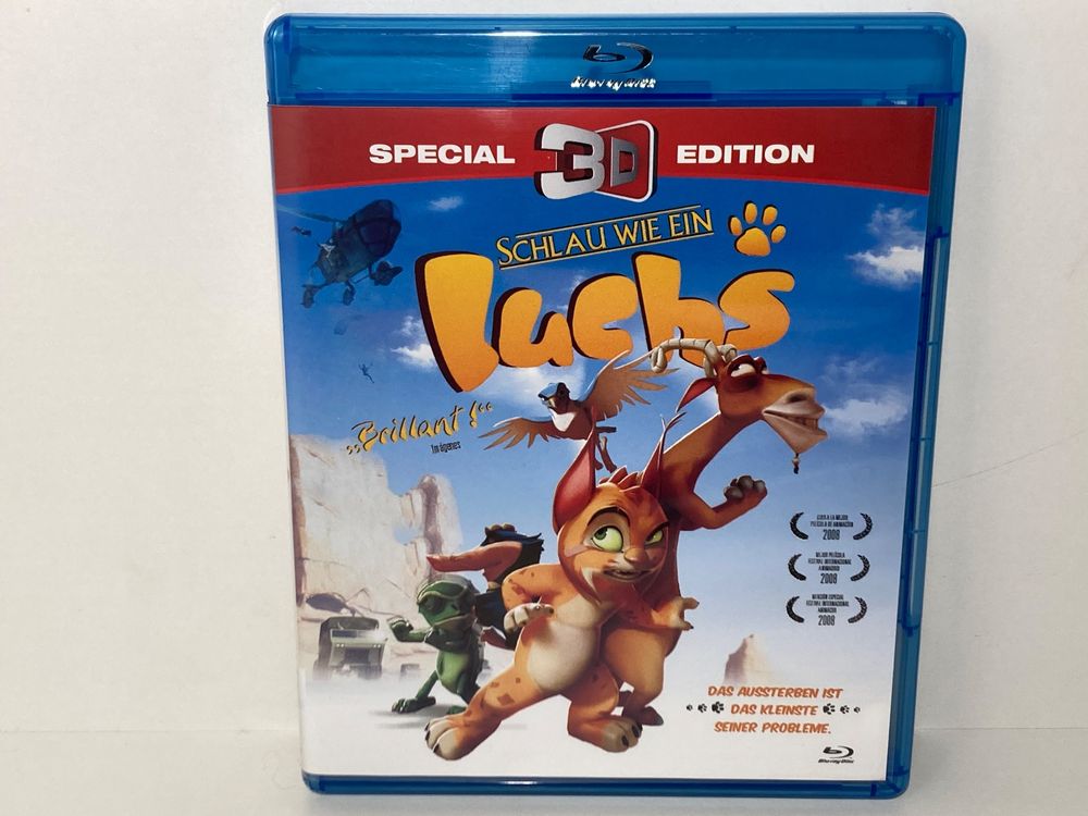 Schlau wie ein Luchs Blu Ray 3D (Gebraucht) in Wilderswil für CHF 4.9 – mit Lieferung auf ...