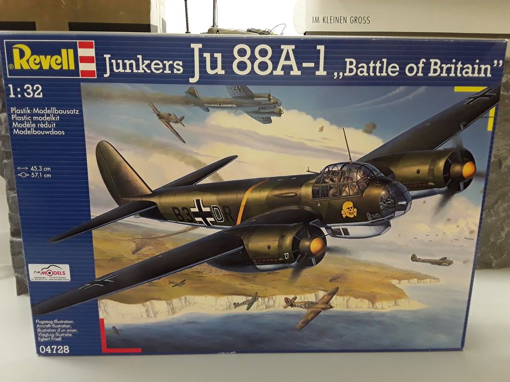 Revell _ Junkers Ju 88A-1 _ Battle of Britan_ 1:32 (Neu und originalverpackt) in Uerikon für CHF ...
