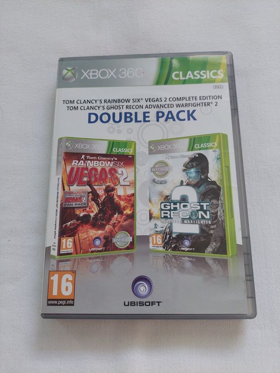 Double Pack Rainbow Six Vegas 2 & Ghost Recon 2 XBOX 360 | Kaufen auf ...