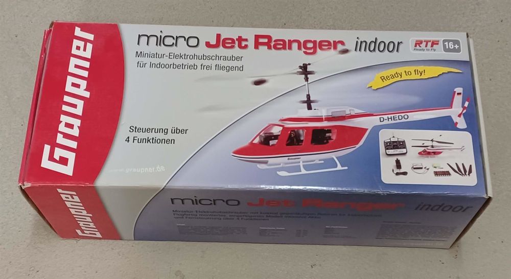micro Jet Ranger D-HEDO indoor | Kaufen auf Ricardo