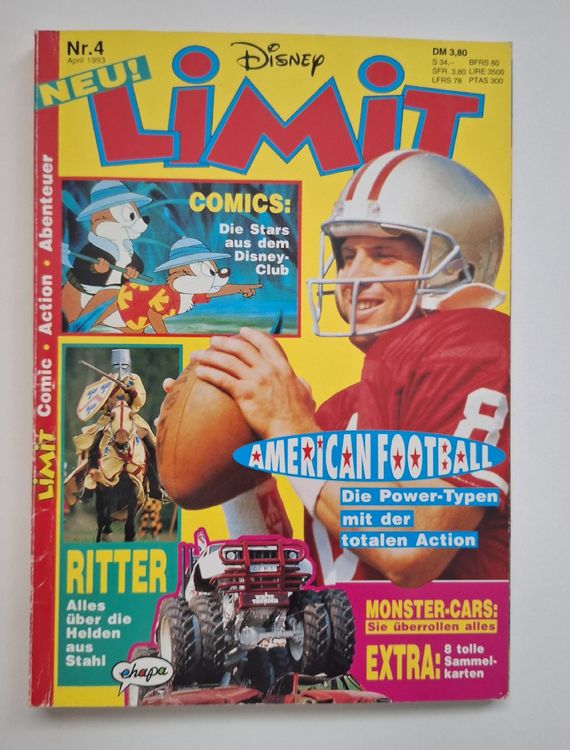 Orig. Limit Comic Nr. 4/1993, guter Zustand, o. Sammelkarten (Gebraucht ...