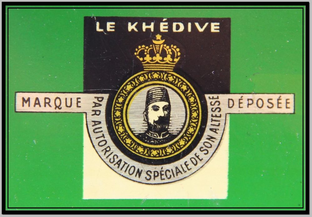 Ed. Laurens Genève Zigaretten Blechdose Le Khédive (Gebraucht) in ...