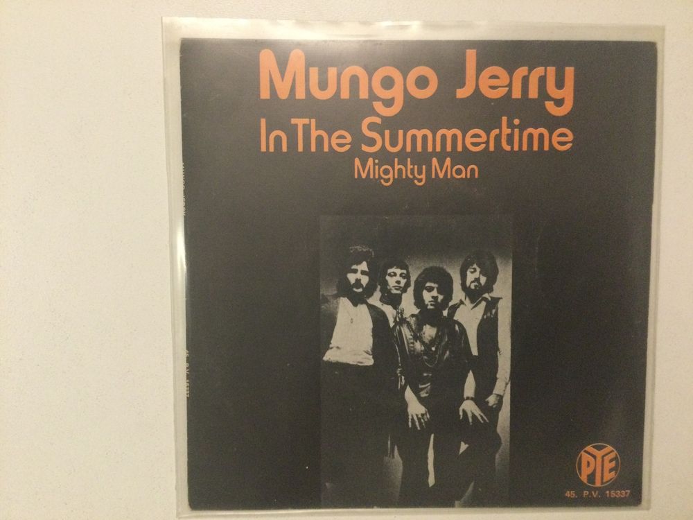 Mungo Jerry Single - In The Summertime / Mighty Man (Gebraucht) in ...