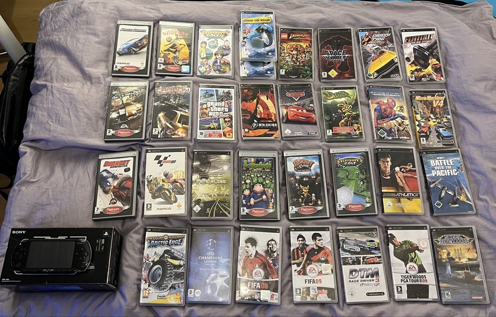 Playstation Portable mit 32 Spiele (Gebraucht) in Mollis für CHF 175 ...