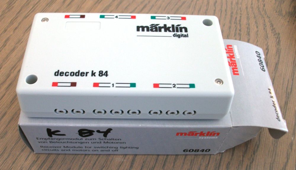 Märklin Decoder k 84, 60840, neuwertig & OVP (Gebraucht) in St. Moritz ...