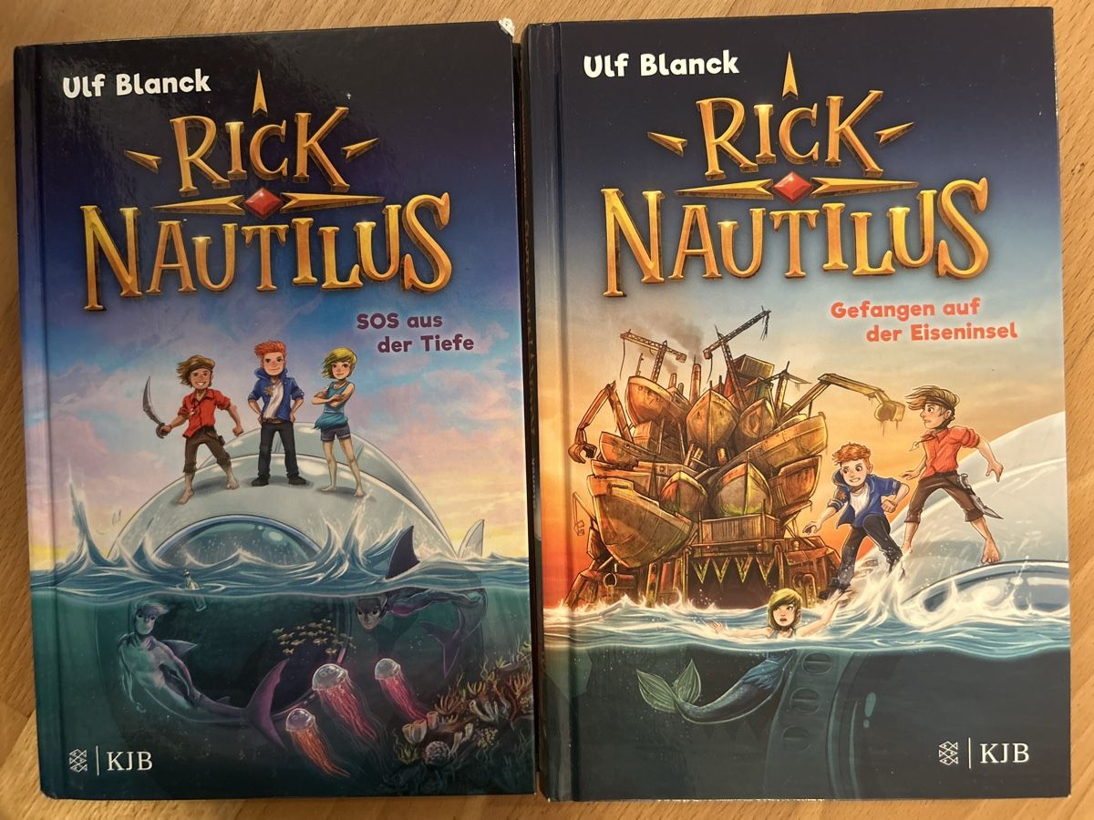 Rick Nautilus Bücher 1+2, Abenteuer für junge Leser! (Neu (gemäss ...