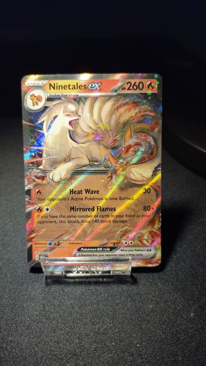 Carte Pokémon - Ninetales ex - MEW 038 Eng | Kaufen auf Ricardo