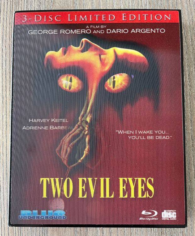Two Evil Eyes Blu Ray von Blue Underground (US-Version) (Gebraucht) in ...
