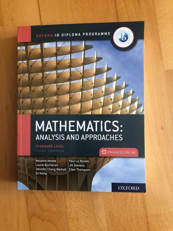 Oxford IB Mathematics Analysis and Approaches und e-book | Acheter sur ...