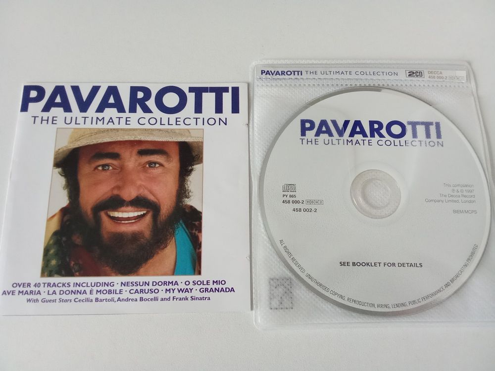 Pavarotti - The Ultimate Collection (2 CDs / 41 Titel) (Gebraucht) in ...