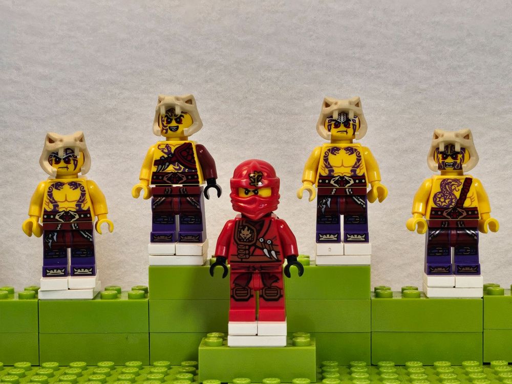 5 Lego-Figuren Ninjago Kai, njo121, Krait, Kapau, Chope... | Kaufen auf ...