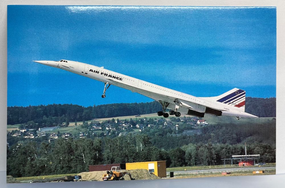 Postcard Concorde 101 Air France (Gebraucht) in Lugano für CHF 3.1 ...