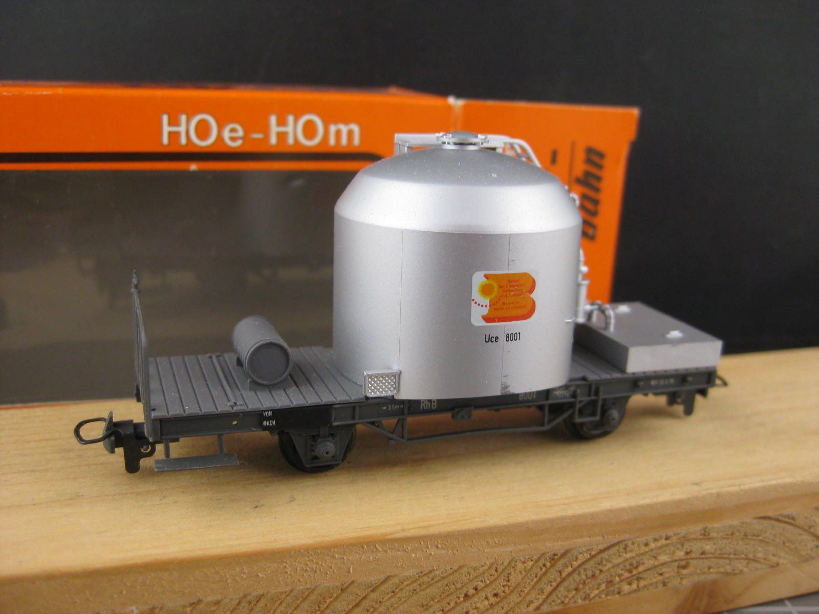 Bemo 2260 RhB Mohrenkopf Uce 8001, in OVP, . (Neu und originalverpackt ...