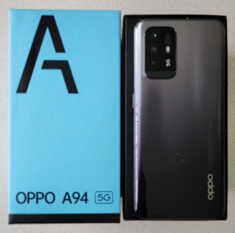 OPPO A94 5G Fluid Black 128GB (Gebraucht) in Aarburg für CHF 109 – mit Lieferung auf Ricardo kaufen