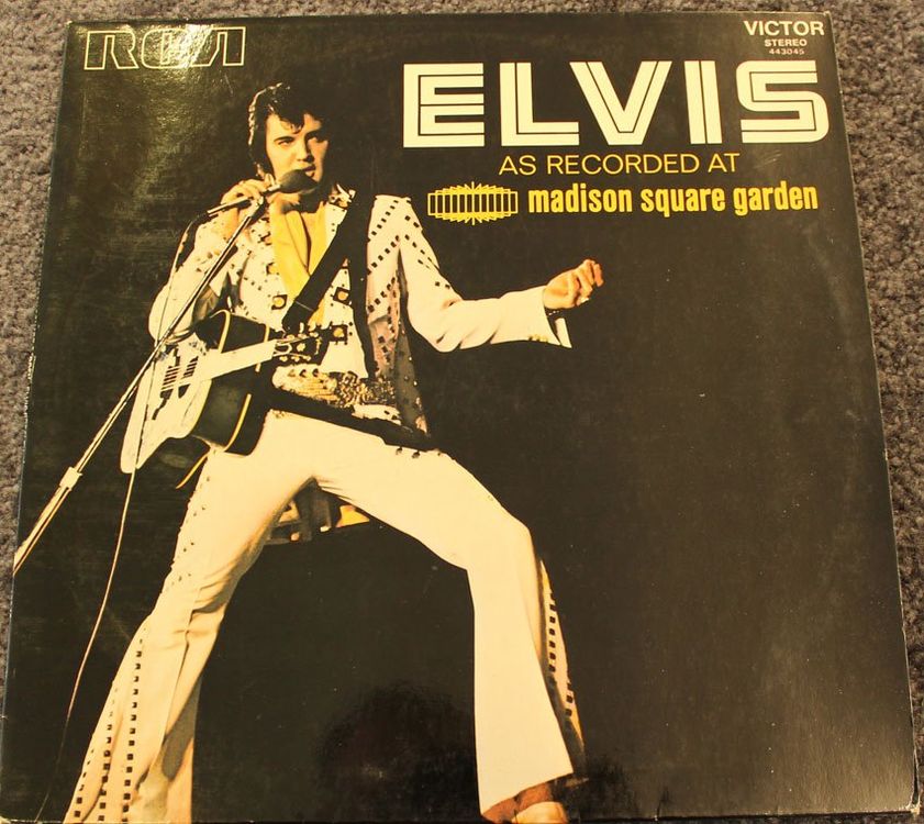 Elvis madison square garden LP 1972 (Gebraucht) in Ebikon für CHF 25 ...