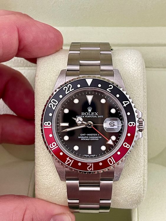 16710 ROLEX GMT MASTER II, COKE, STICK DIAL, NOS (Neu (gemäss ...