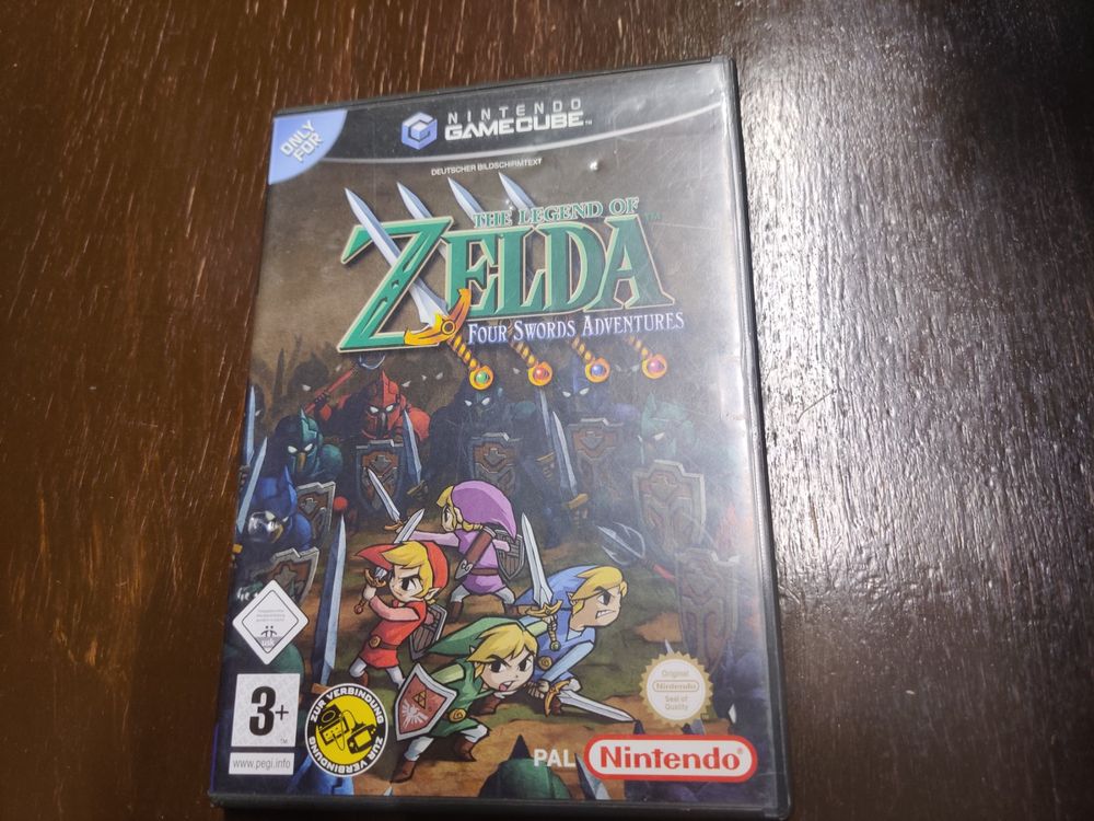Zelda Four Sword Adventures für Nintendo Gamecube (Gebraucht) in ...