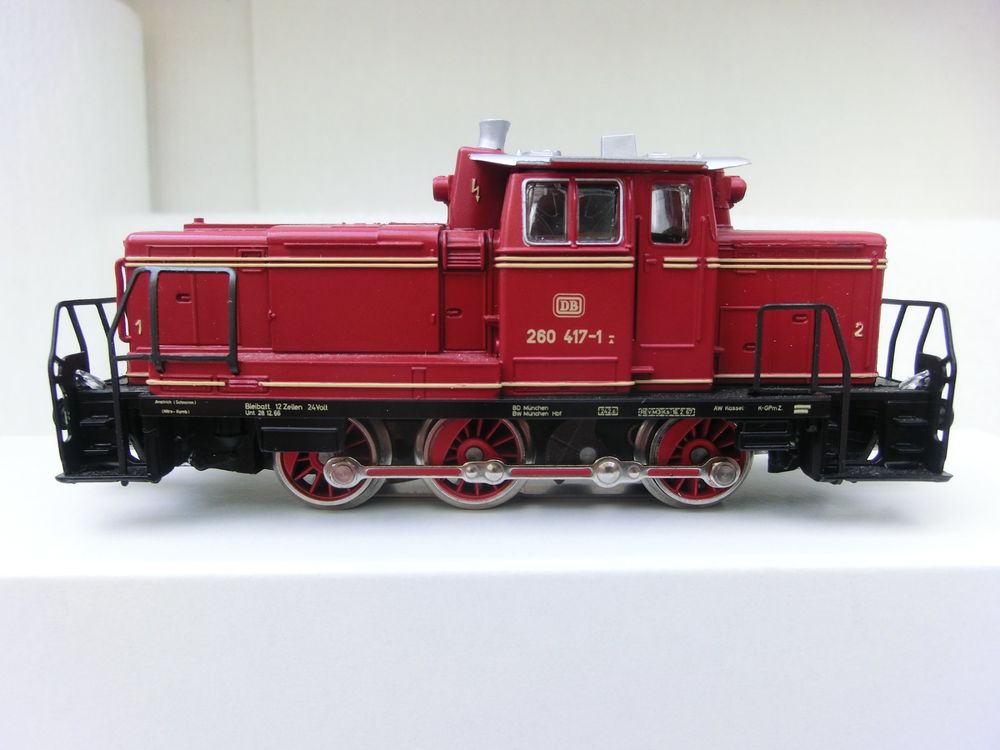 Märklin: 3065, Diesellok BR V 60/260 DB, Digital mfx, Telex | Kaufen ...