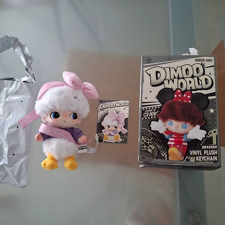 DIMOO WORLD × DISNEY Series-Vinyl Plush Keychain Blind Box (Gebraucht ...