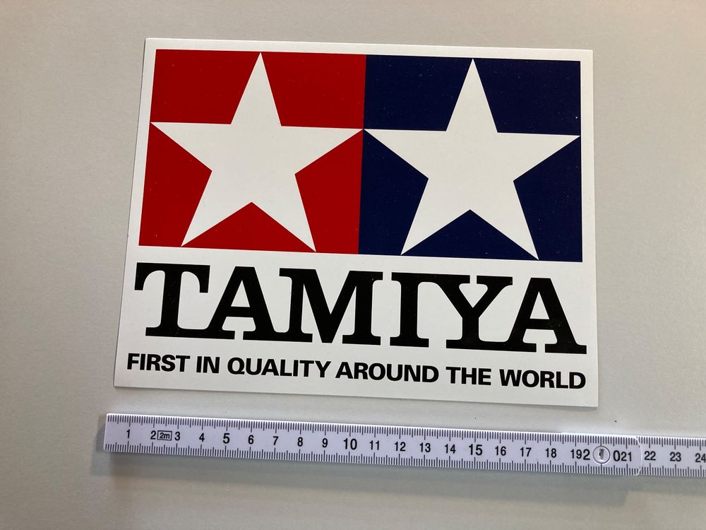 Tamiya original Aufkleber / Sticker / Decal mit grossem Logo | Kaufen ...