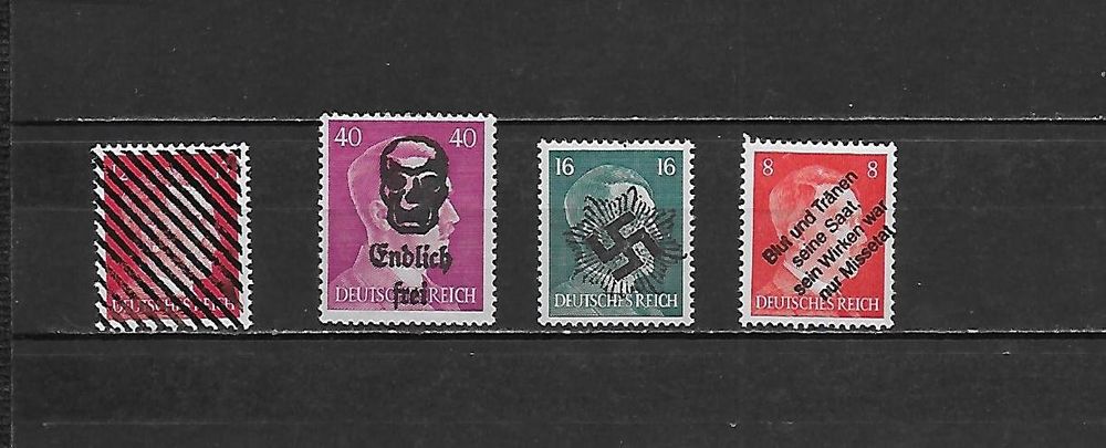 DR Hitler mit Aufdruck ** (Neu (gemäss Beschreibung)) in Altstätten SG für CHF 4 – mit Lieferung ...