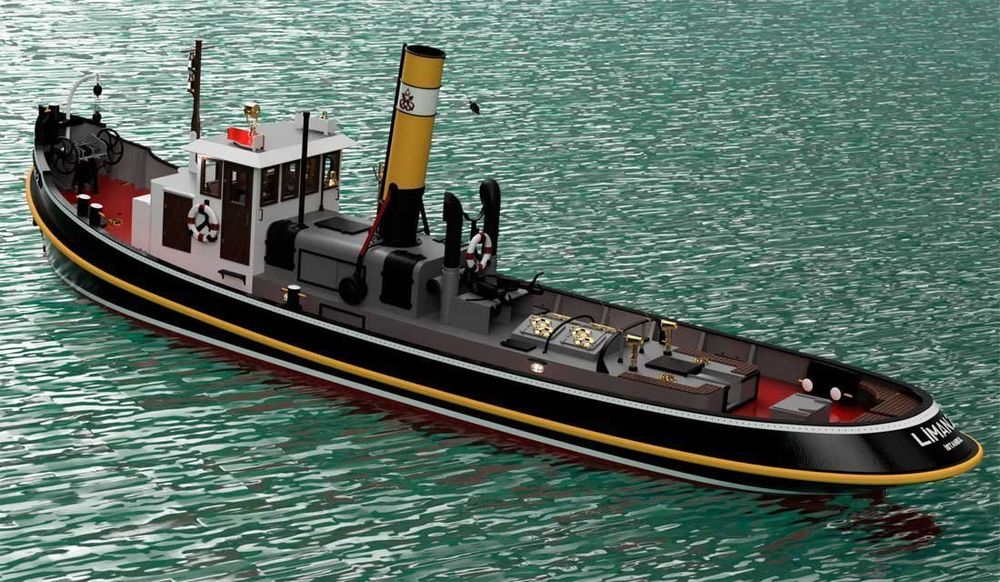 Liman 2 Hist. Schlepper 1:20 Holzbausatz (Neu und originalverpackt) in Horgen für CHF 379 – mit ...