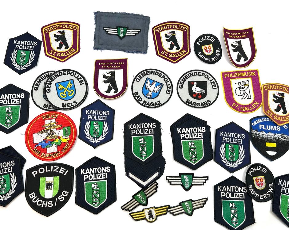 Polizeiabzeichen Konvolut St. Gallen | Kaufen auf Ricardo