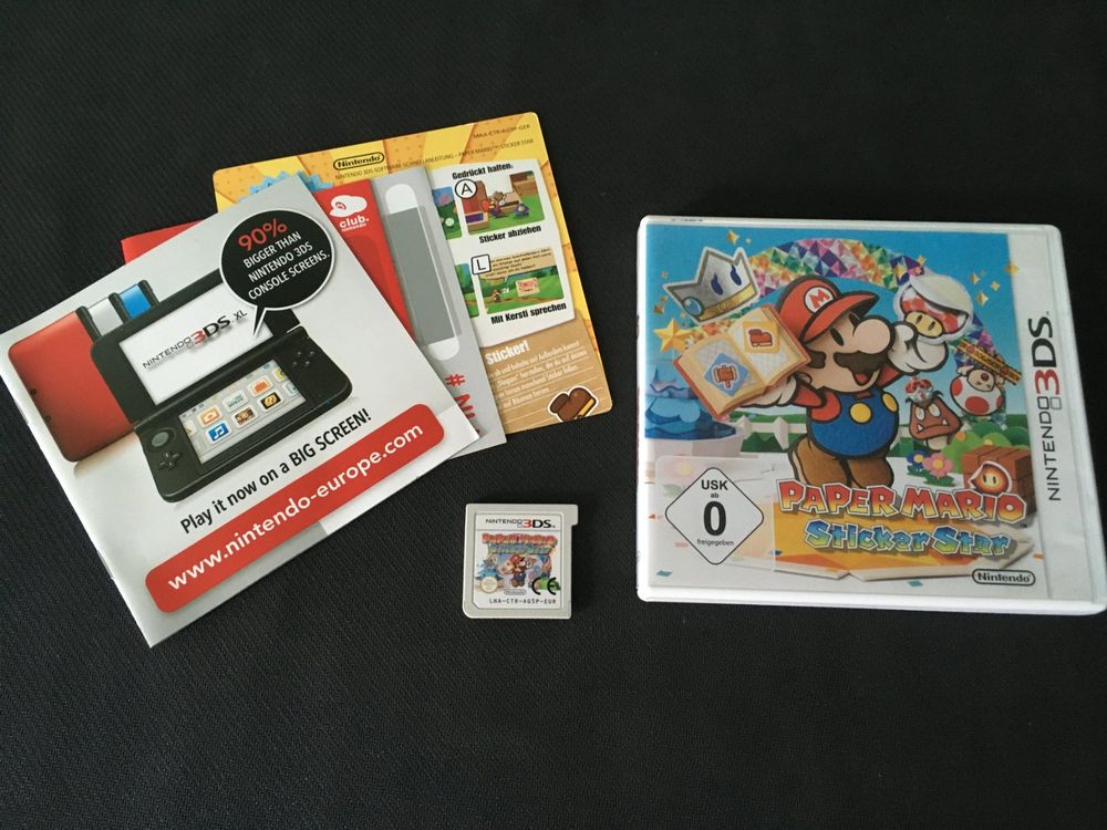 Paper Mario Sticker Star für Nintendo 3DS (Gebraucht) in St.Gallen für ...