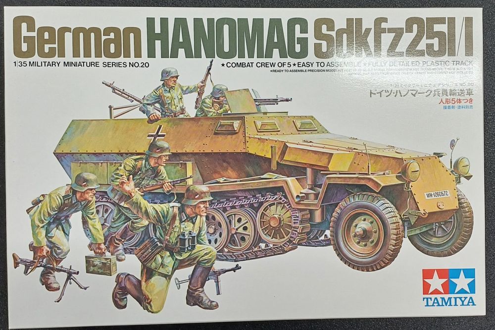 Tamiya 35020 German Hanomag Sd.Kfz. 251/1 Ausf. C (Neu und ...