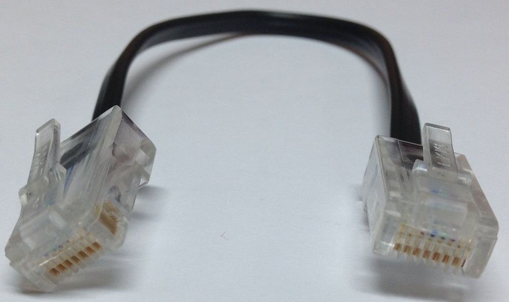 ISDN ADSL VDSL DSL Kabel RJ45 ST/ST 4-Phasen ca.20cm | Kaufen auf Ricardo