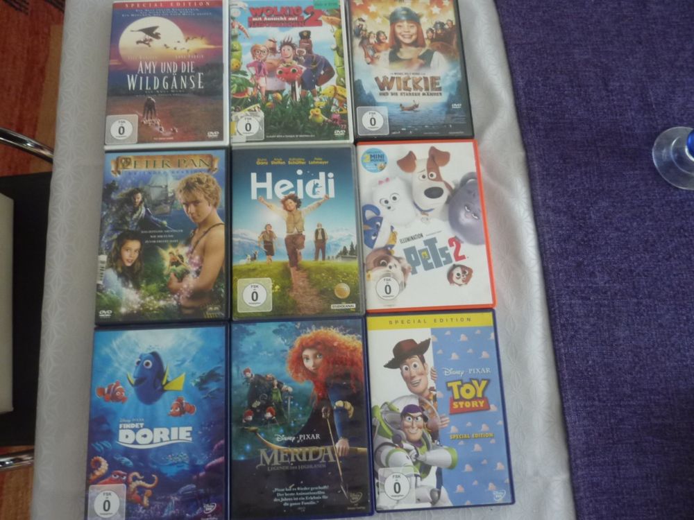 Sammlung Kinder DVDs | Kaufen auf Ricardo