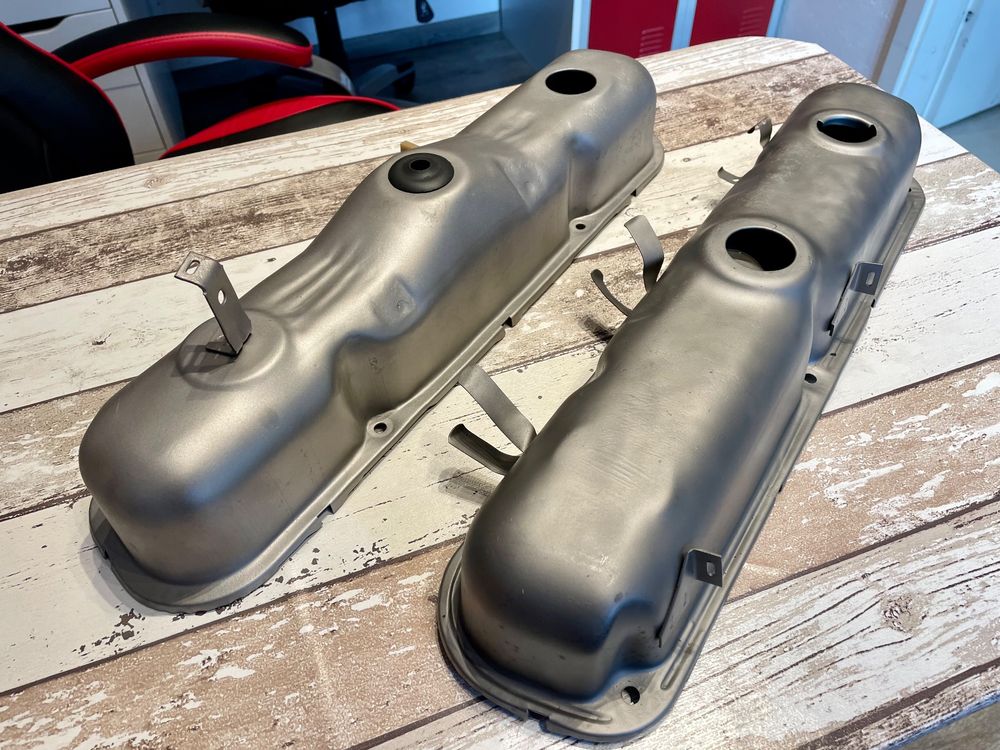 Mopar Small Block LA 273 318 340 360 Valve Covers Ventildeck (Gebraucht ...