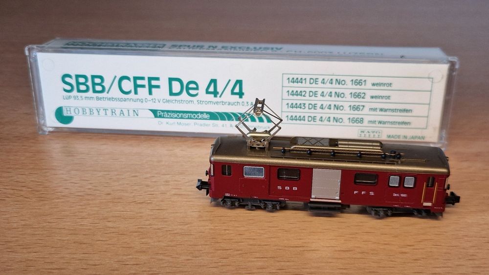 De 4/4 SBB Hobbytrain-Hochstrasser 14441 Digitalumbau Spur N (Gebraucht ...