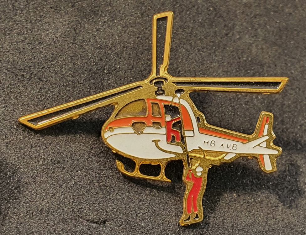 U766 - Pin Rettungs-Heli Helikopter Securite Civile Geneve (Gebraucht ...