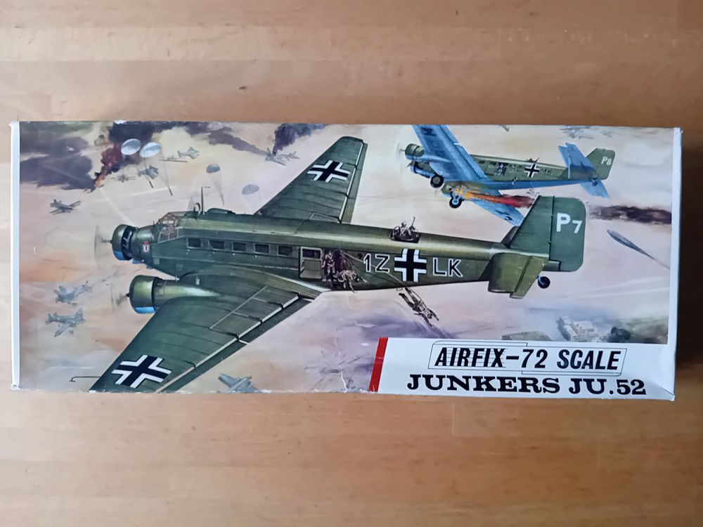 AIRFIX JUNKERS JU 52 TANTE JU" 1/ 72 Mit CH DECALS | Kaufen auf Ricardo
