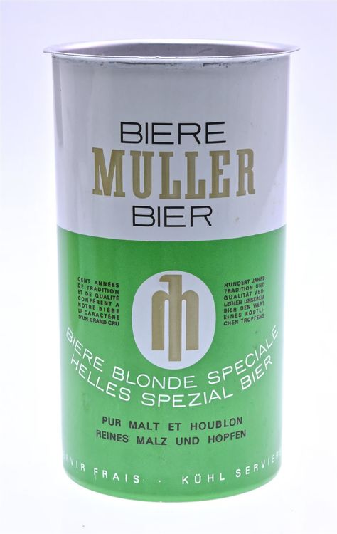 Bierdose Brasserie Muller Neuchâtel (Gebraucht) in Schmitten FR für CHF ...