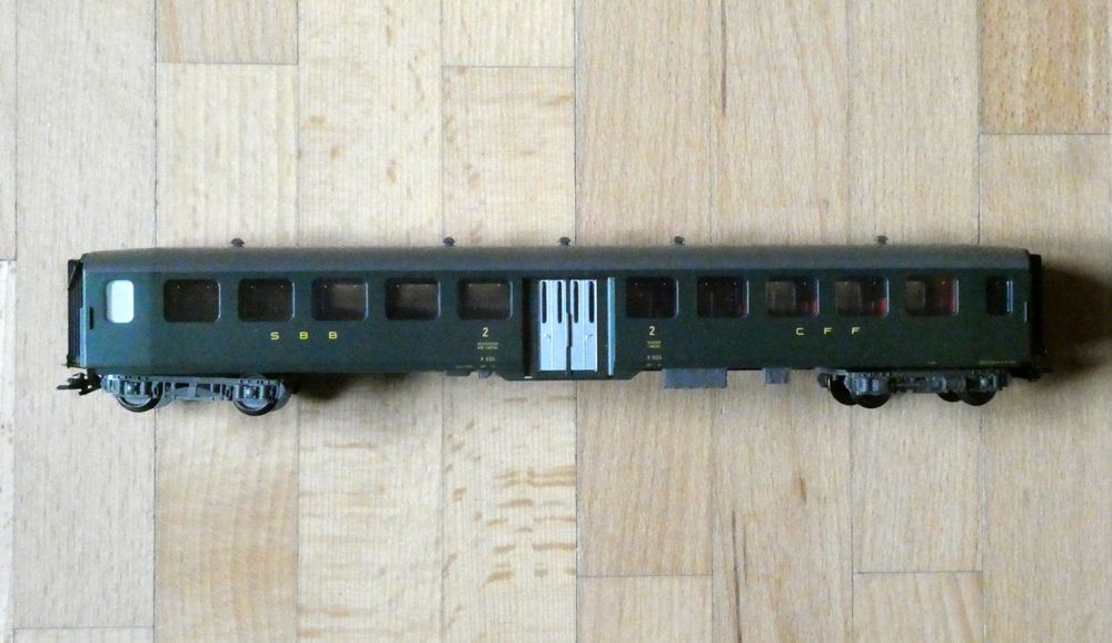 Personenwagen SBB EW II 2. Klasse Märklin 43380 | Acheter sur Ricardo