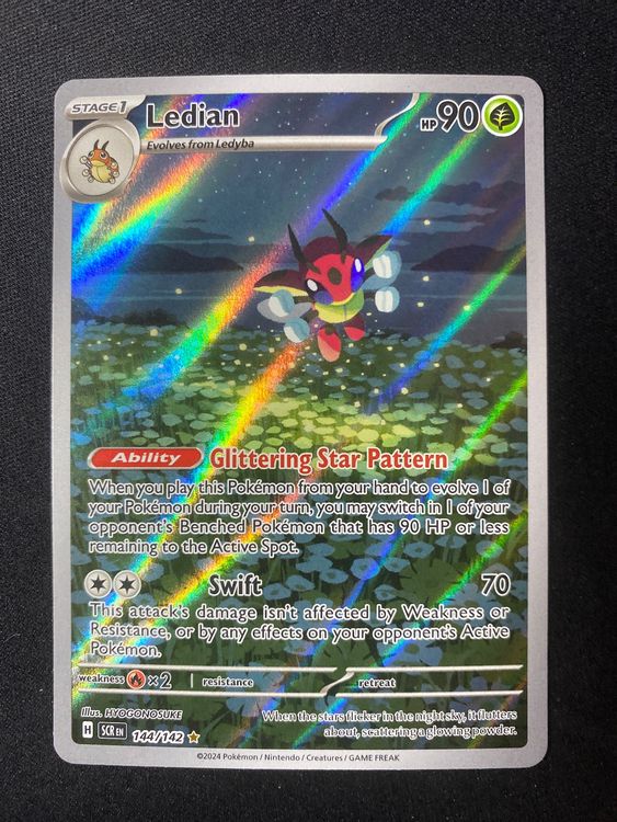 Ledian 144 - Illustration Rare - Stellar Crown - EN (Neu (gemäss ...