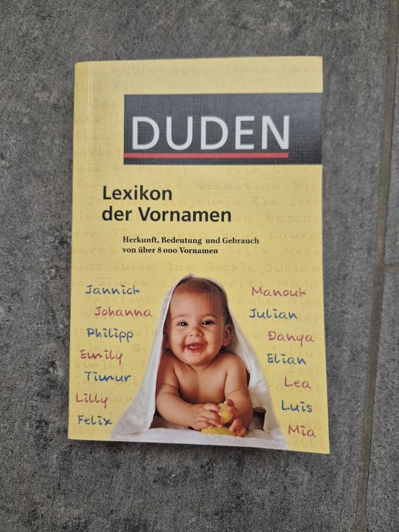 Duden Lexikon der Vornamen (Gebraucht) in Steinen für CHF 1 – mit ...