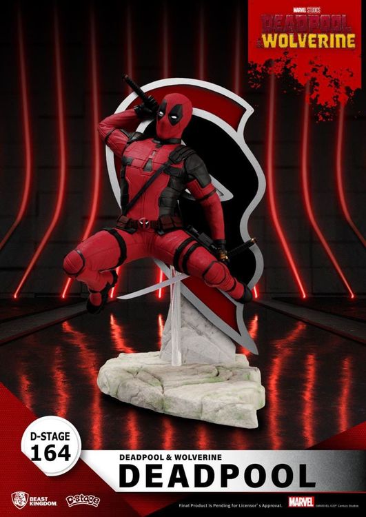 Deadpool 3 diorama PVC D-Stage Deadpool 16 cm (Neu und originalverpackt ...