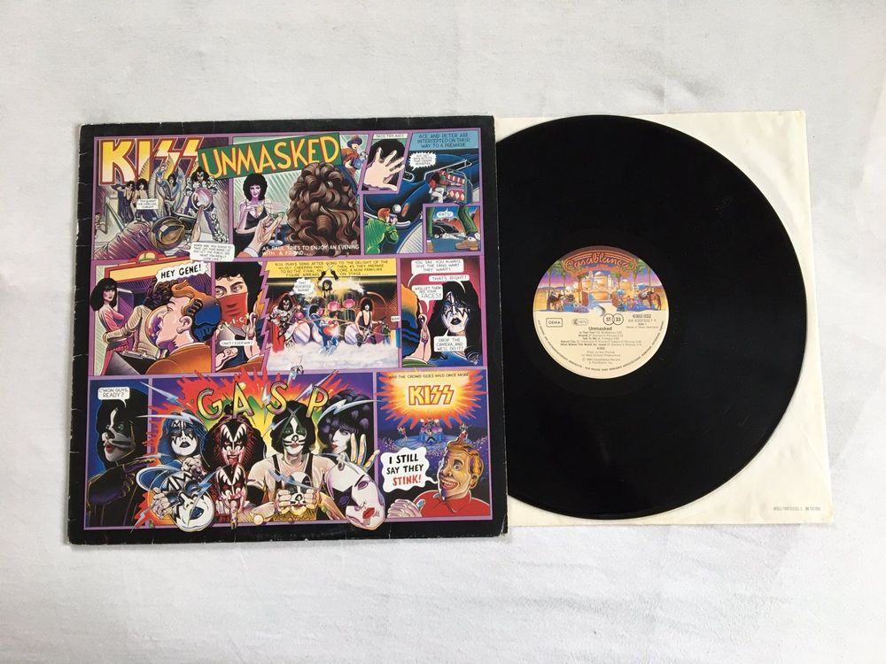 KISS - UNMASKED LP 1980 | Kaufen auf Ricardo