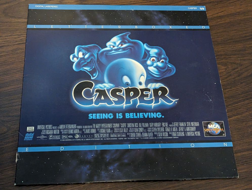 laserdisc Casper seeing is believing THX | Kaufen auf Ricardo