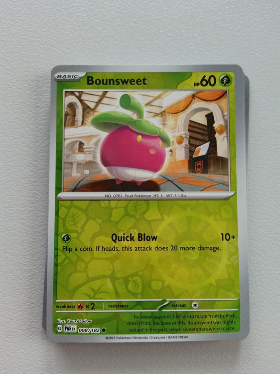 Bounsweet Reverse Holo - Paradox Rift Pokemon | Kaufen auf Ricardo