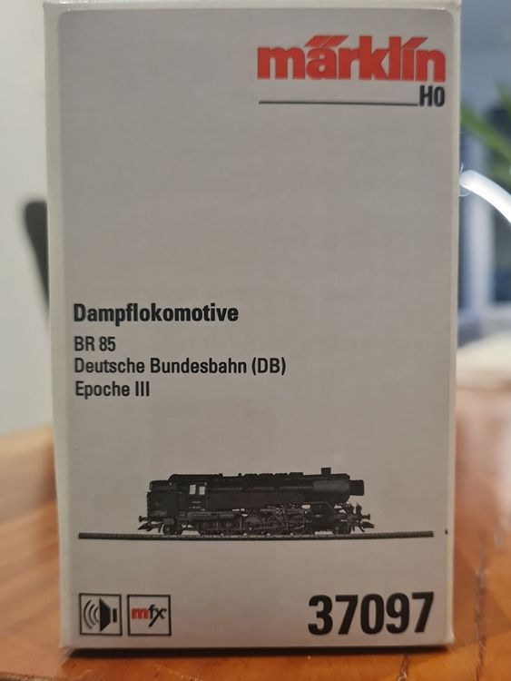 Märklin Dampflokomotive BR 85 DB 37097 H0 Mfx und Sound (Neu (gemäss ...