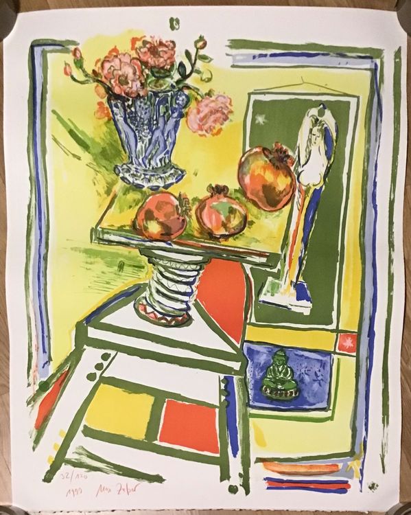 Max ZUBER (1951) Lithographie Handsigniert (Gebraucht) in Root für CHF ...