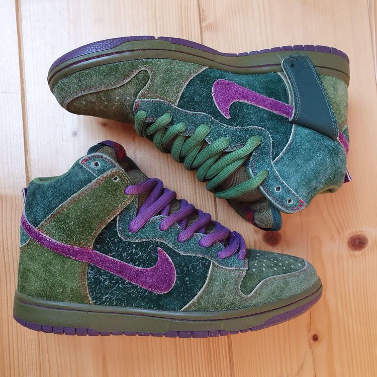 Nike SB Dunk high OG Skunk US7 signed Box + receipt | Kaufen auf Ricardo