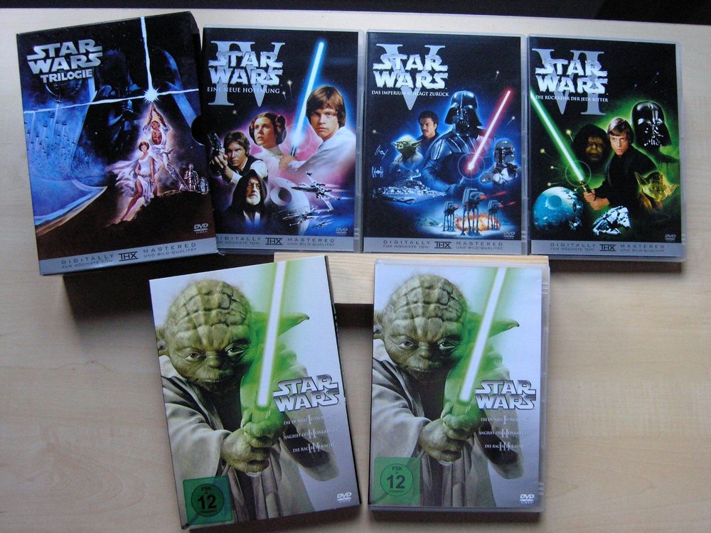 STAR WARS DVD COLLECTION (Gebraucht) in Zuzwil SG für CHF 24.5 – mit ...